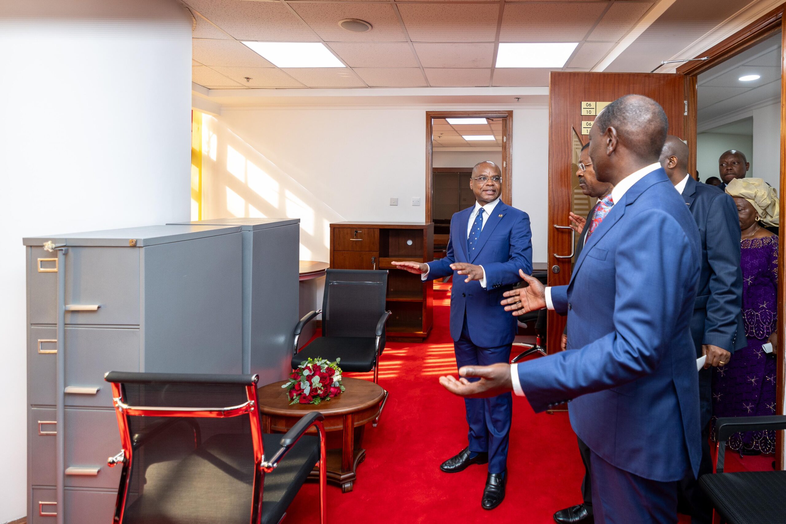NTV Kenya: In pictures: President Ruto opens Bunge Tower