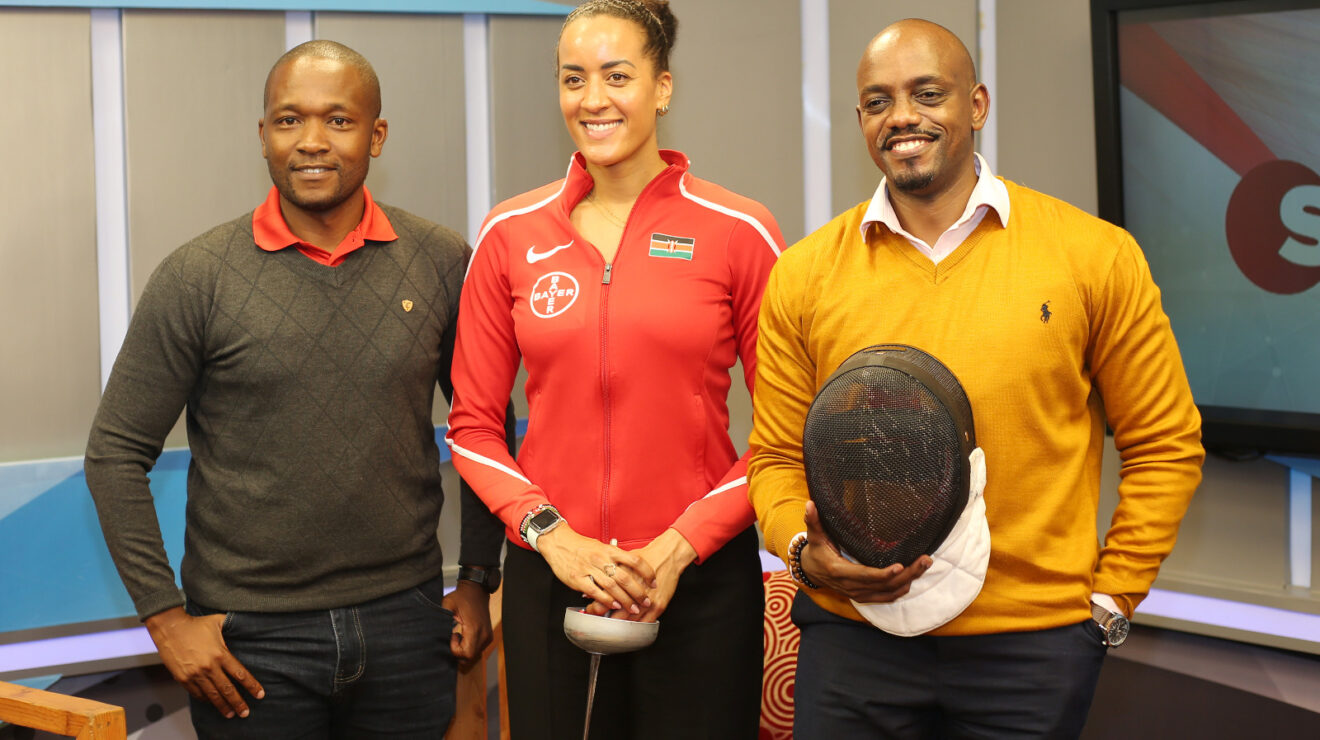 NTV Kenya: Alexandra Ndolo, first Kenyan Fencer to qualify for the ...
