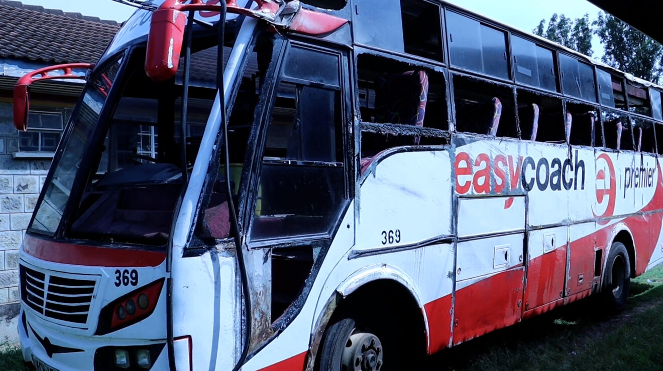 NTV Kenya: Student killed as bus carrying Chavakali boys overturns