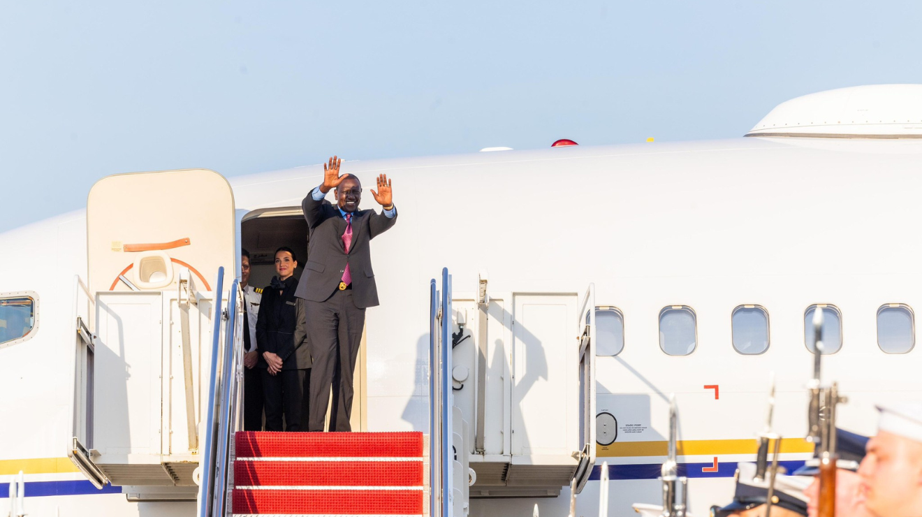 NTV Kenya: Back to skies: President Ruto jets to Rwanda for Kagame’s ...