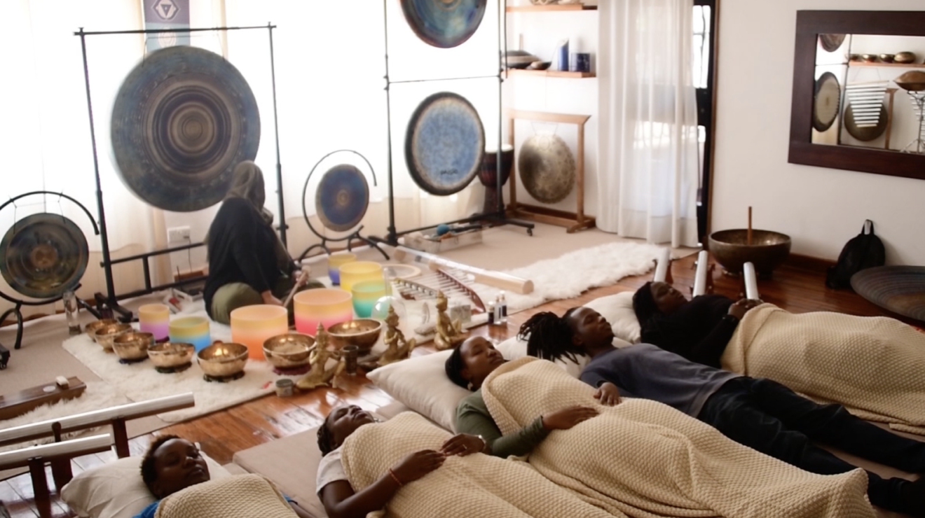 NTV Kenya: Drowning out stress: The immersive power of sound healing ...