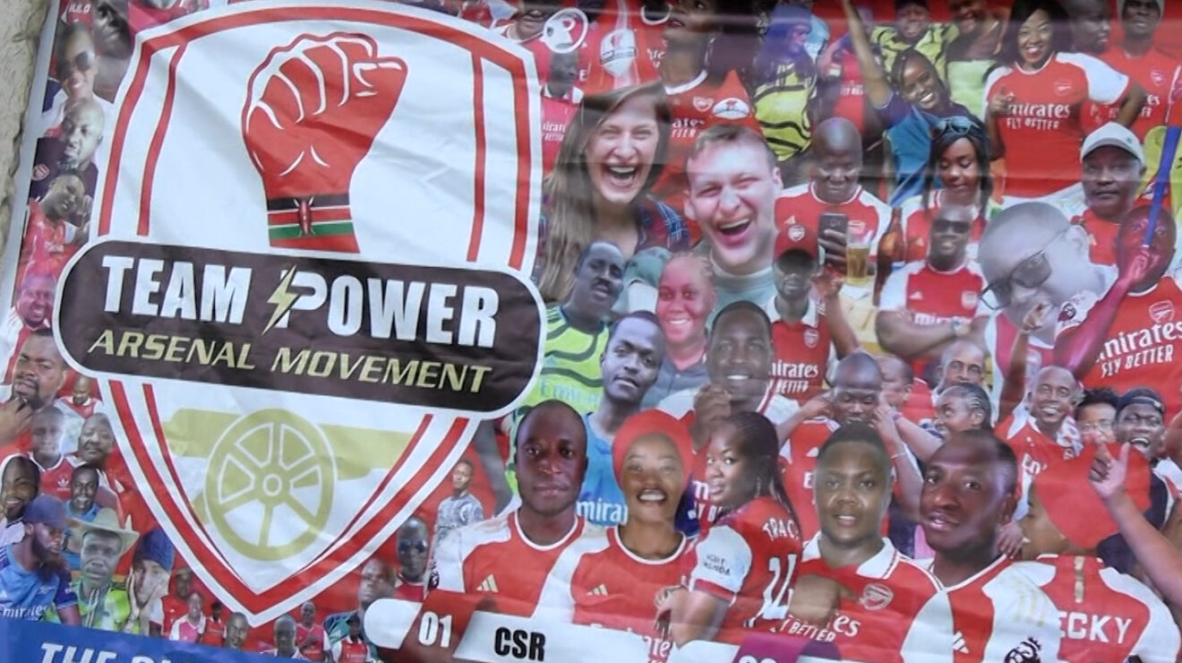 NTV Kenya: Arsenal Team Power: Kenyan football fans take passion to new ...