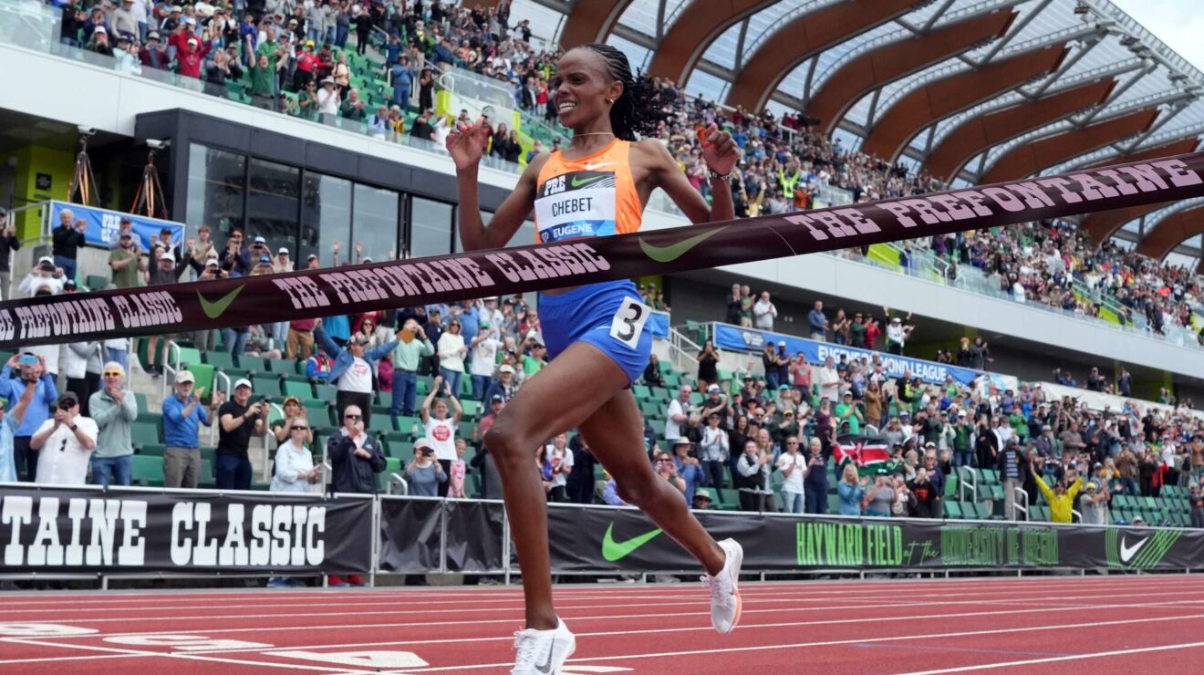 NTV Kenya: Beatrice Chebet sets sights on double gold at Paris Olympics ...