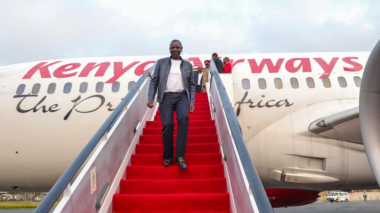 NTV Kenya: In pictures: Ruto jets back from Italy, Switzerland trip on ...