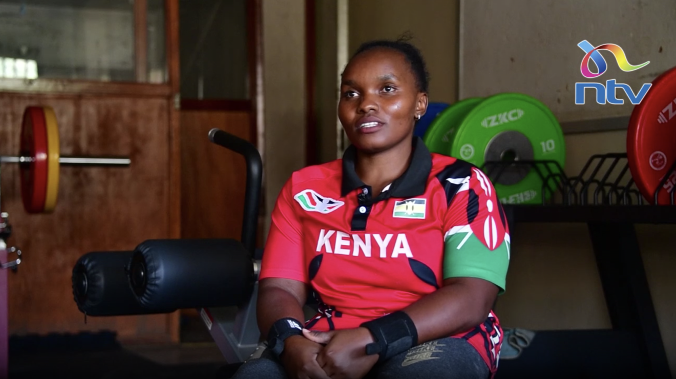 NTV Kenya: The inspiring story of Paralifter Hellen Wawira
