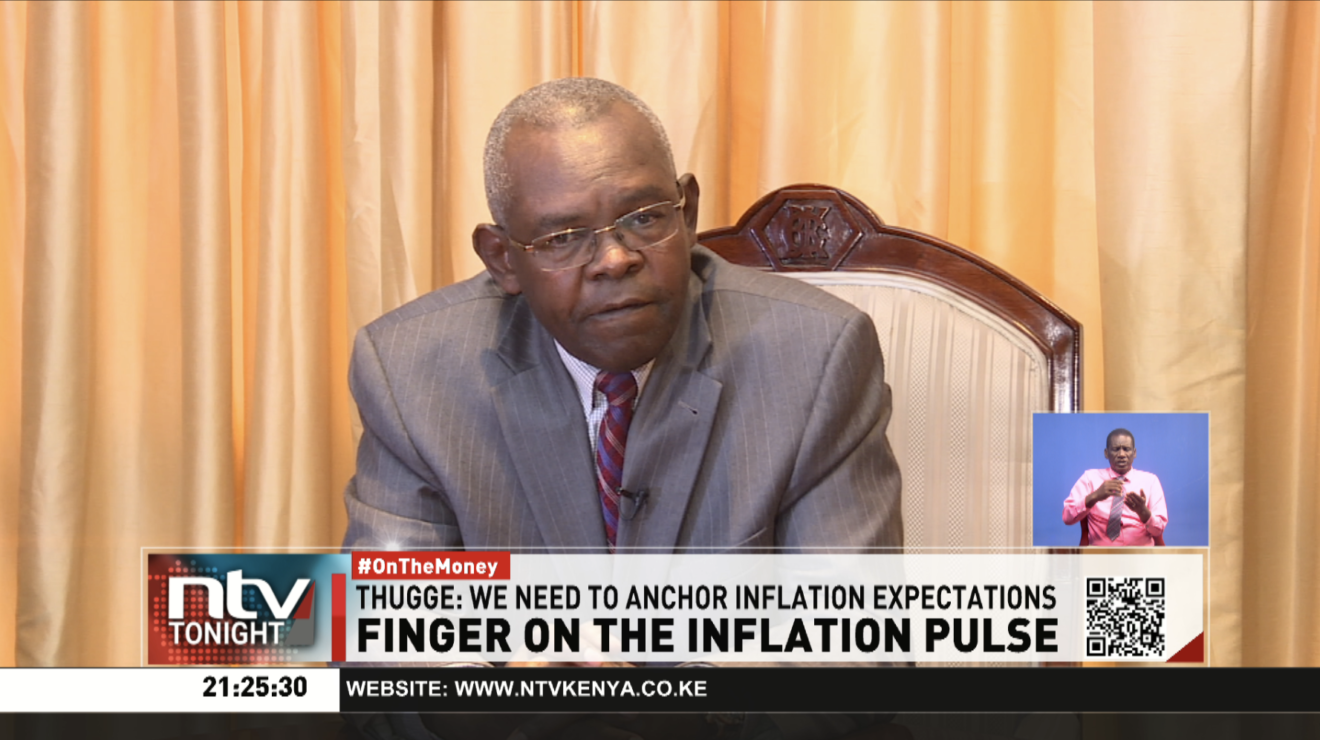 NTV Kenya: Finger on the inflation pulse: One-on-one with CBK Governor ...