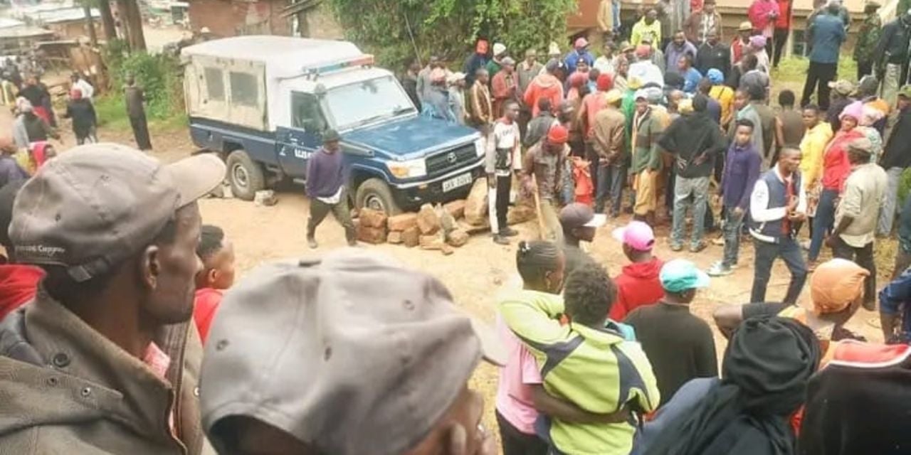 NTV Kenya: Mob storm police station, kill murder suspect as officers flee