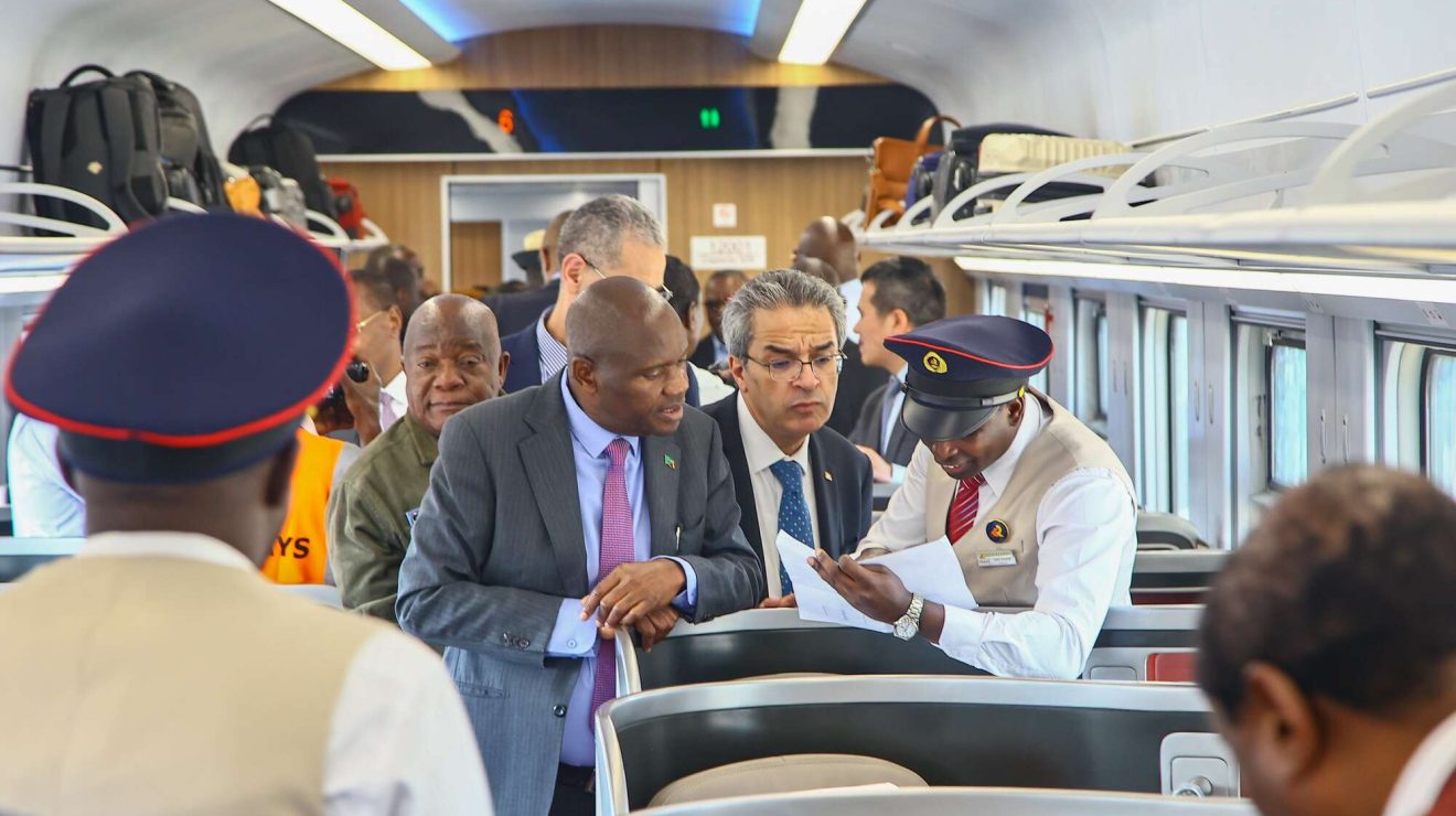 NTV Kenya: African Ambassadors based in Kenya first to use SGR Premium ...