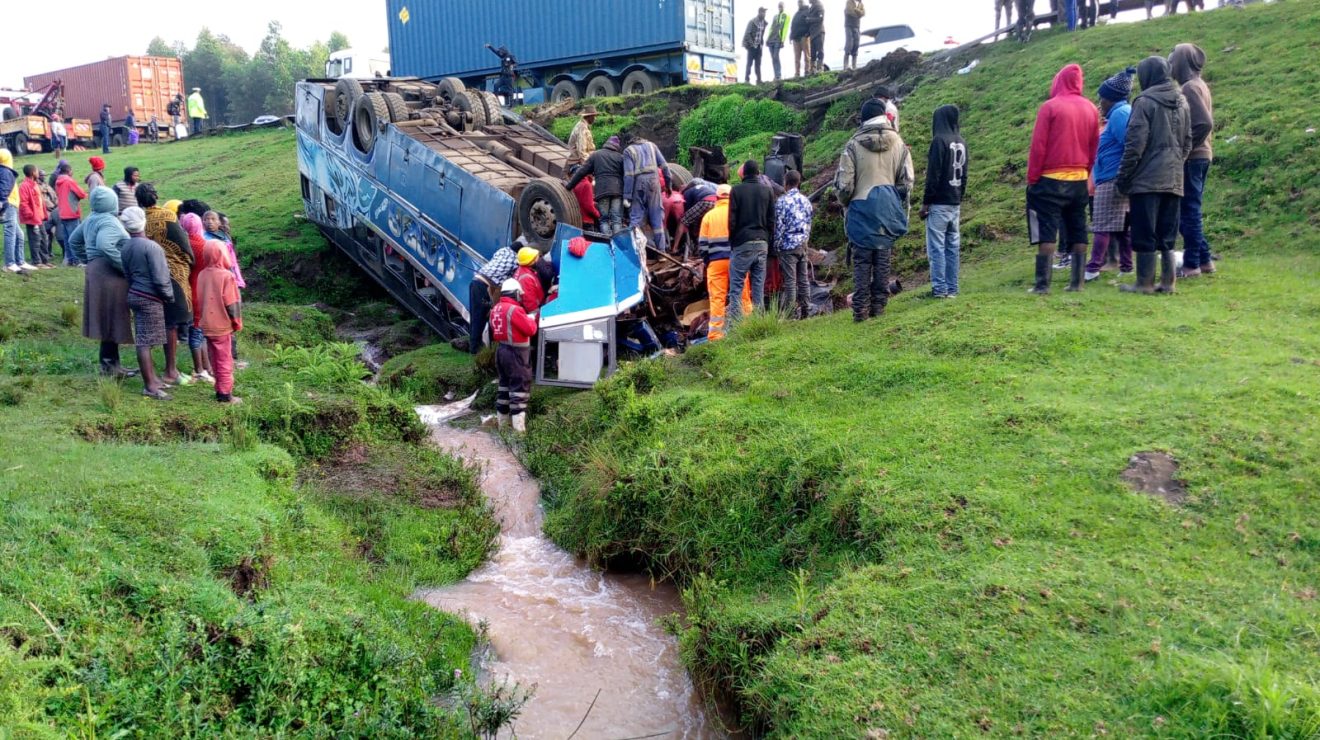 NTV Kenya: Multi-vehicle accident on Eldoret-Nakuru highway leaves ...