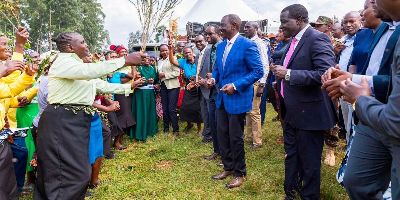 NTV Kenya: Gusii leaders clash in front of President William Ruto