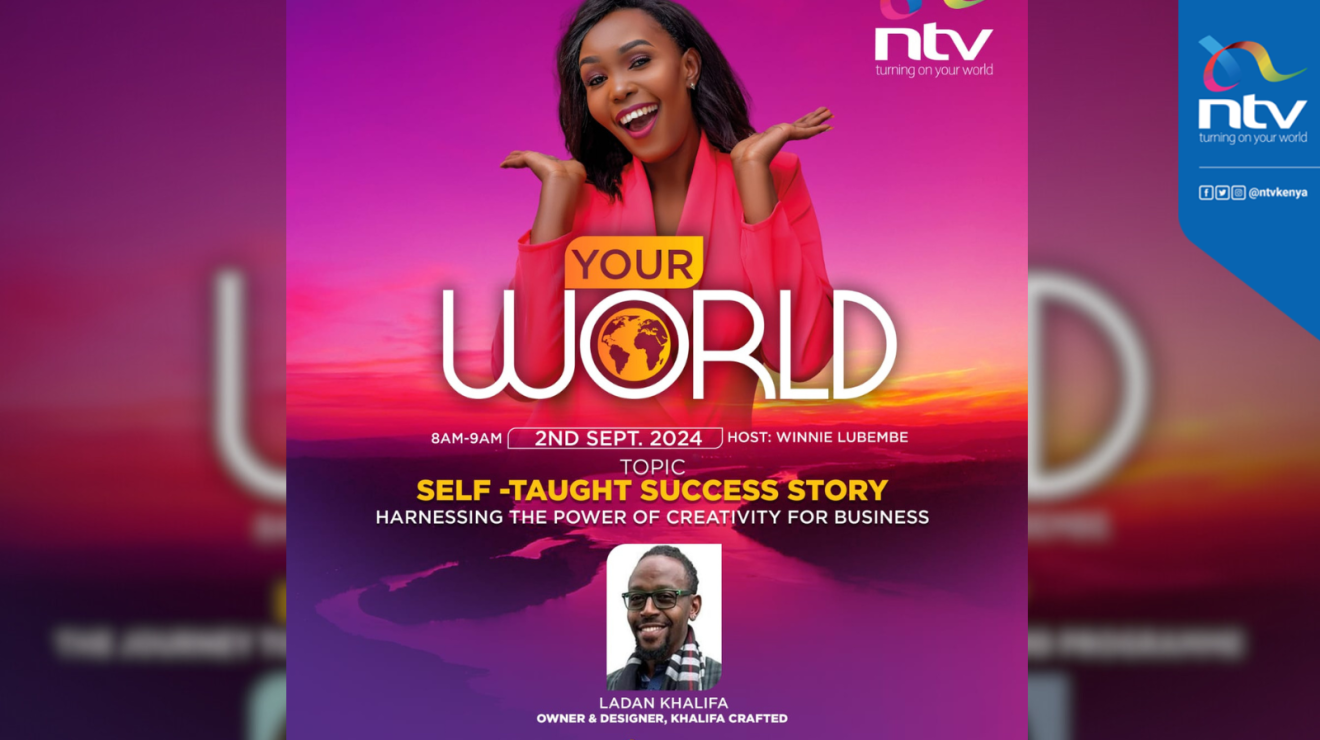 NTV Kenya: Self-taught success stories with Khalifa Crafted