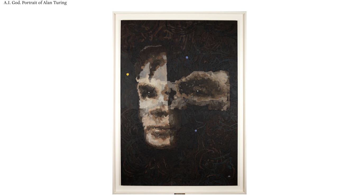 NTV Kenya: World first: art by AI robot Ai-Da sells for $1.3 million at ...