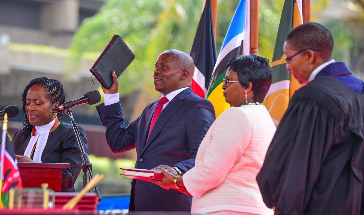 NTV Kenya: In Photos: DP Kithure Kindiki assumes office