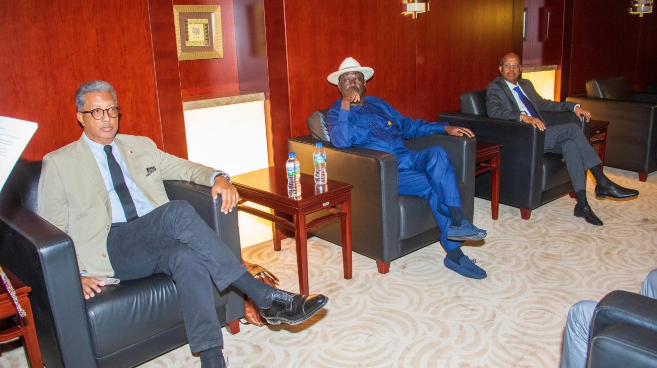 NTV Kenya: Raila Odinga faces rivals in live debate for AUC Chairmanship