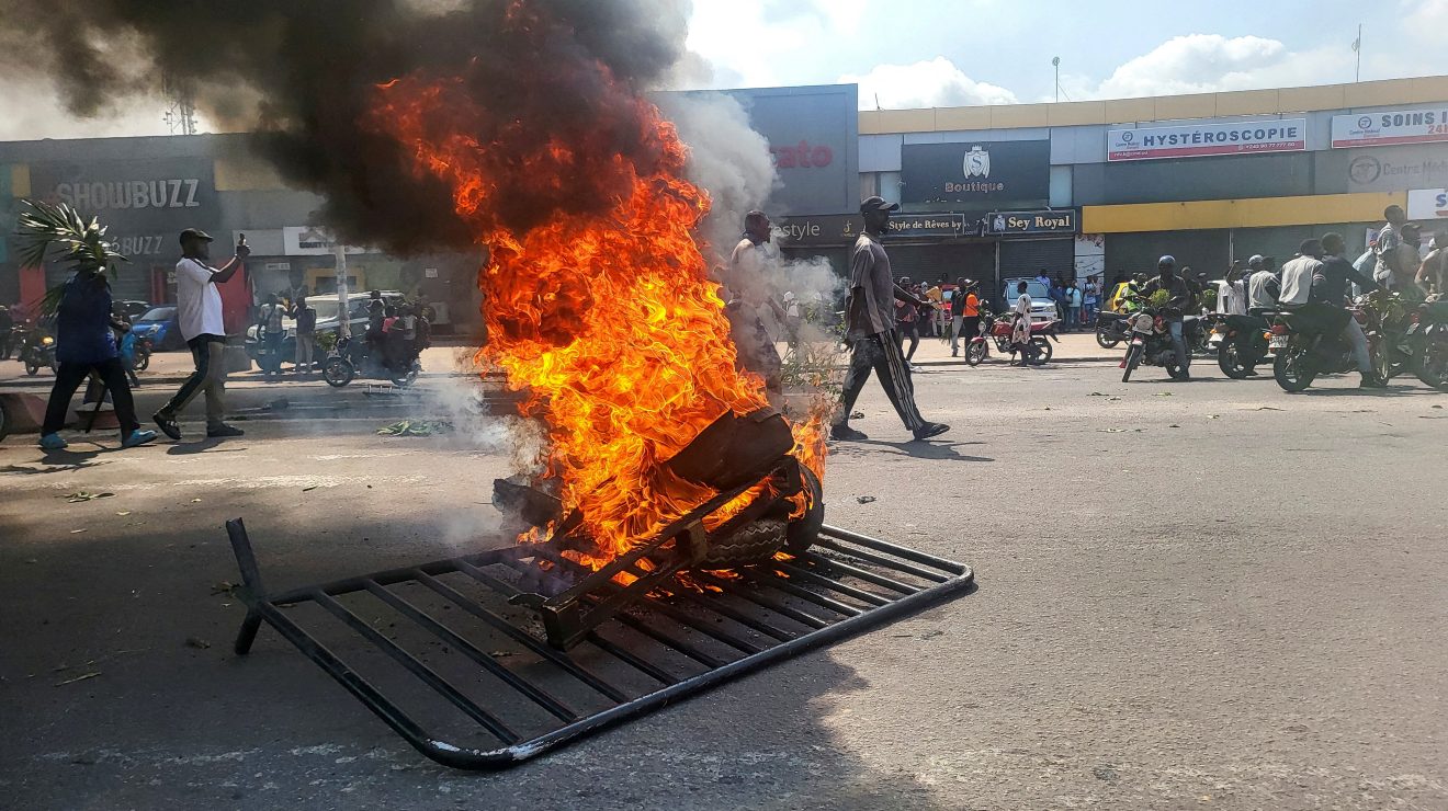 NTV Kenya: Congo protesters attack Kenya, Uganda, Rwanda, French and US ...