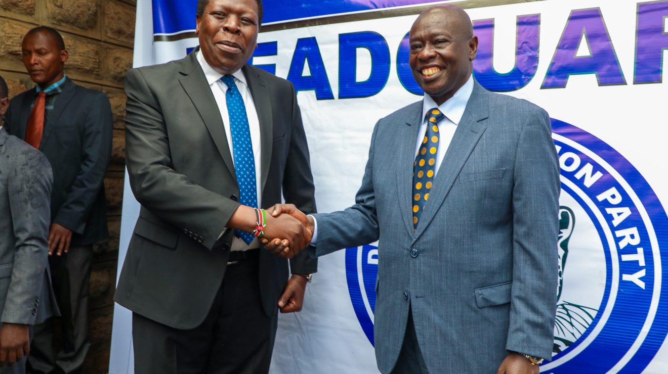NTV Kenya: Gachagua attends launch of Wamalwa’s DAP-K party headquarters