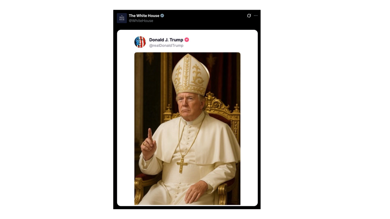 NTV Kenya: Trump posts AI-generated photo of himself as pope