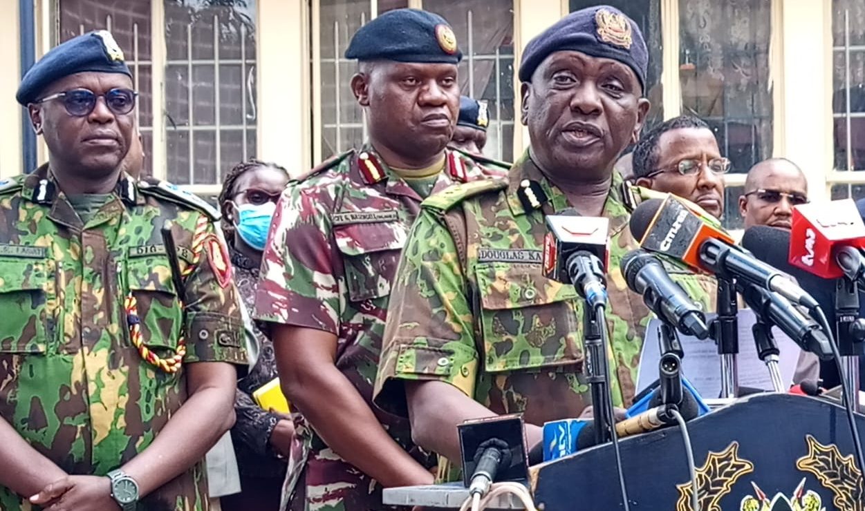 NTV Kenya: IG Kanja confirms his deputy Lagat lodged complaint that led ...