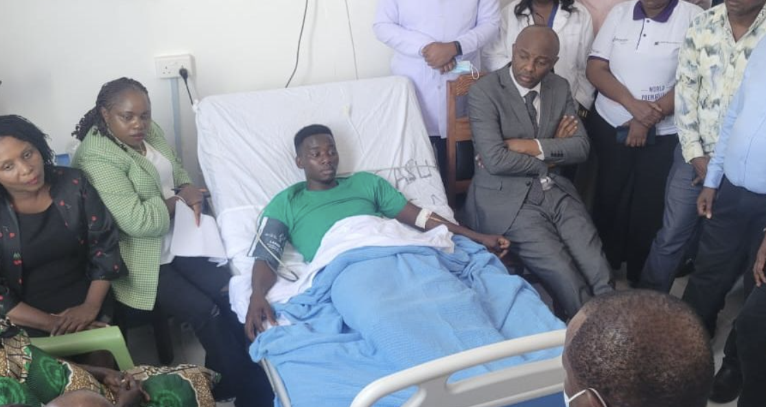 NTV Kenya: Medics say Murang’a man in 80-hour tree-hugging challenge ...